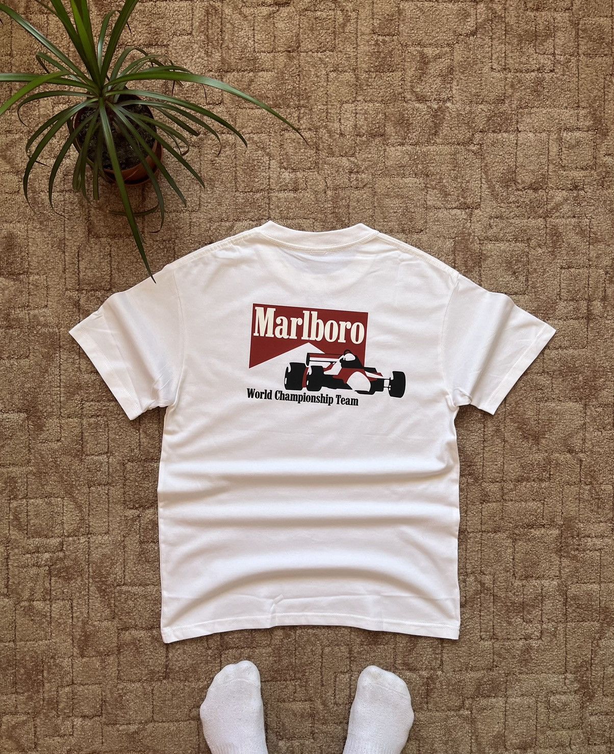 Marlboro × Racing × Vintage Vintage Marlboro Ferrari F1 90'S Tee ...