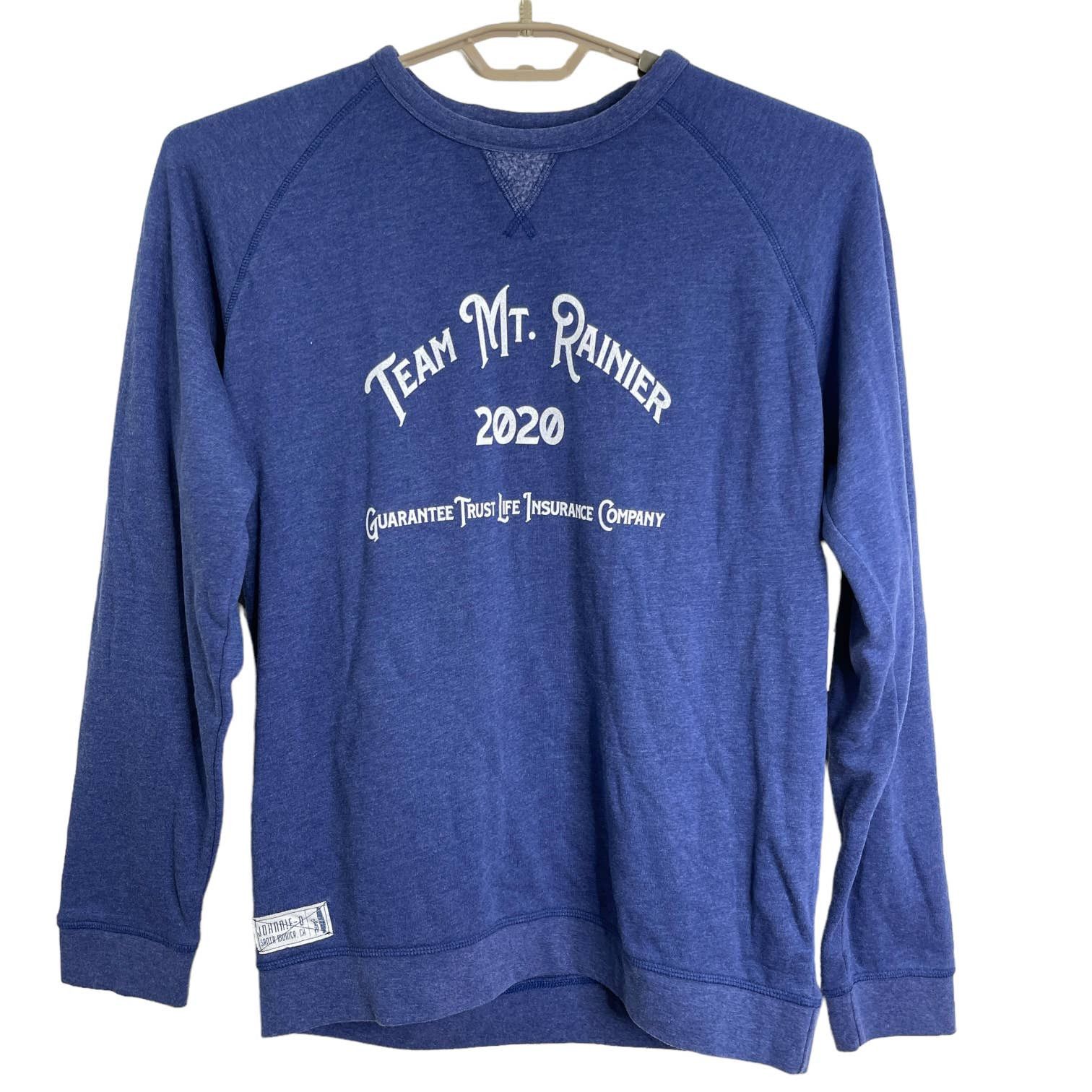 johnnie-O Johnnie-O Heathered Pamlico Fleece Sweatshirt Blue Large NEW ...