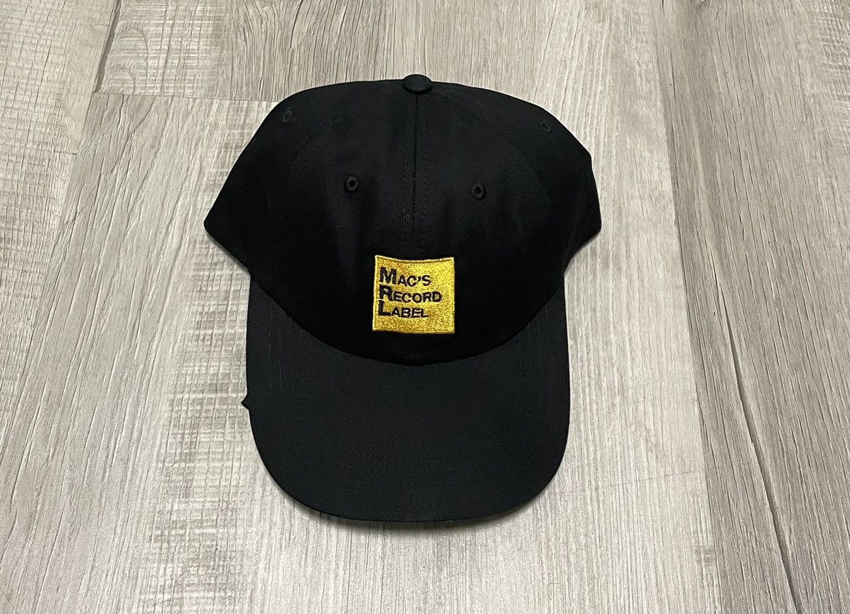 Band Tees × Vintage Mac Demarco MRL SMALL LOGO BLACK DAD HAT | Grailed