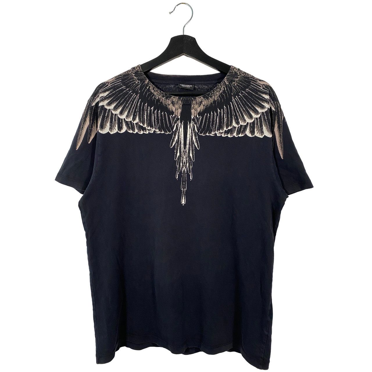 Marcelo Burlon Marcelo Burlon Oversized Bird of Paradise T-shirt Black ...