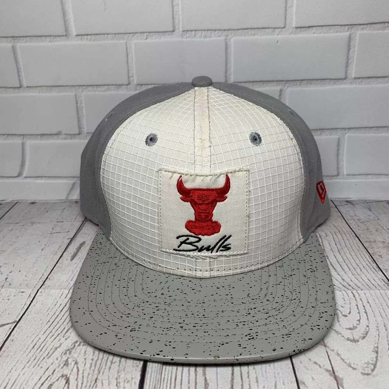 New Era Chicago Bulls NBA Hat Snapback Cap Gray Men Air Jordan | Grailed