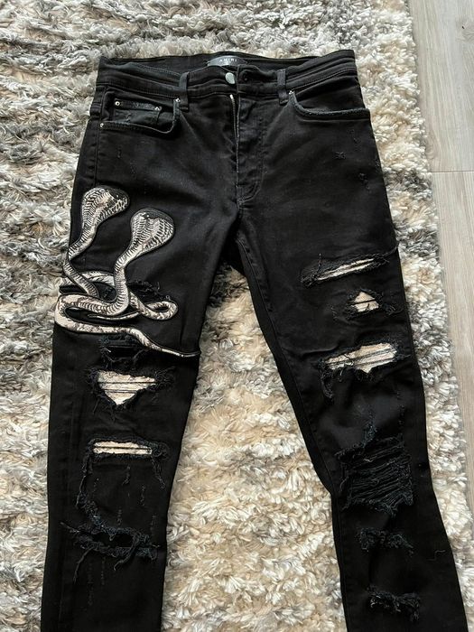 Amiri Amiri Jeans Snake | Grailed