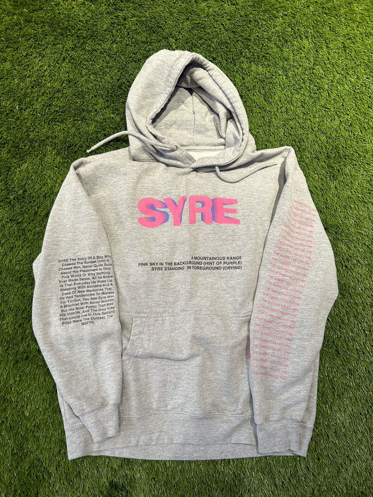 Jaden Smith × Msftsrep Jaden Smith SYRE Album Hoodie | Grailed