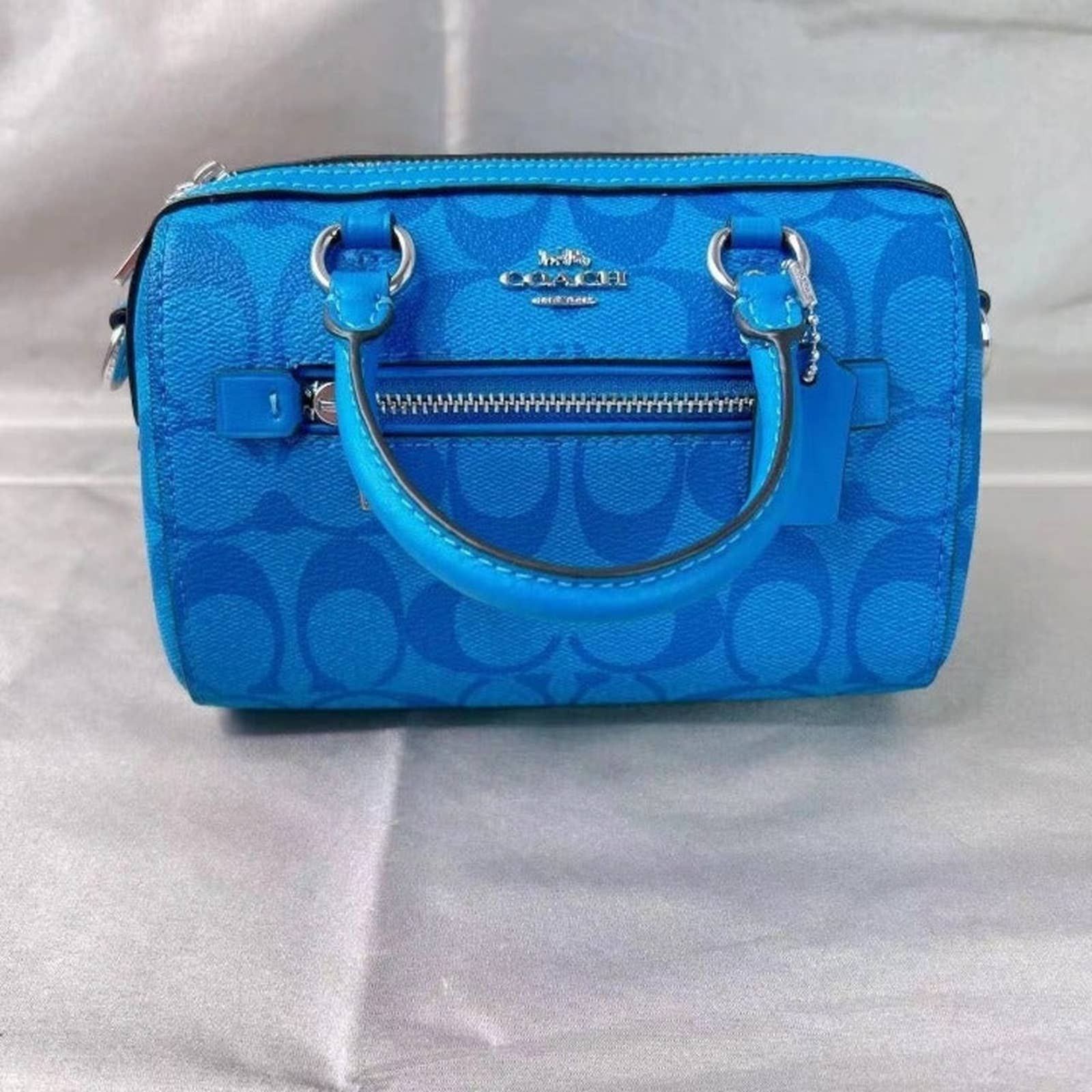 Coach Coach C9947 Outlet Mini Rowan Crossbody In Signature Blue | Grailed