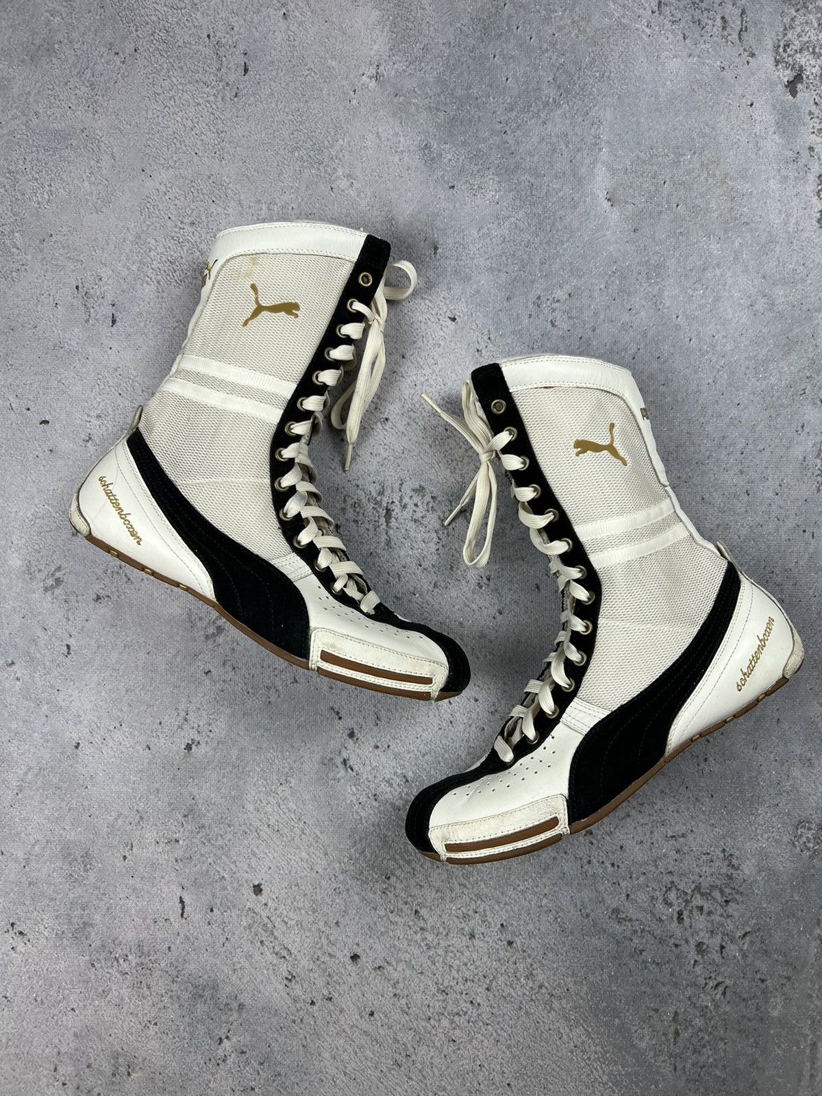 Puma Vintage Puma Schattenboxen y2k boots | Grailed