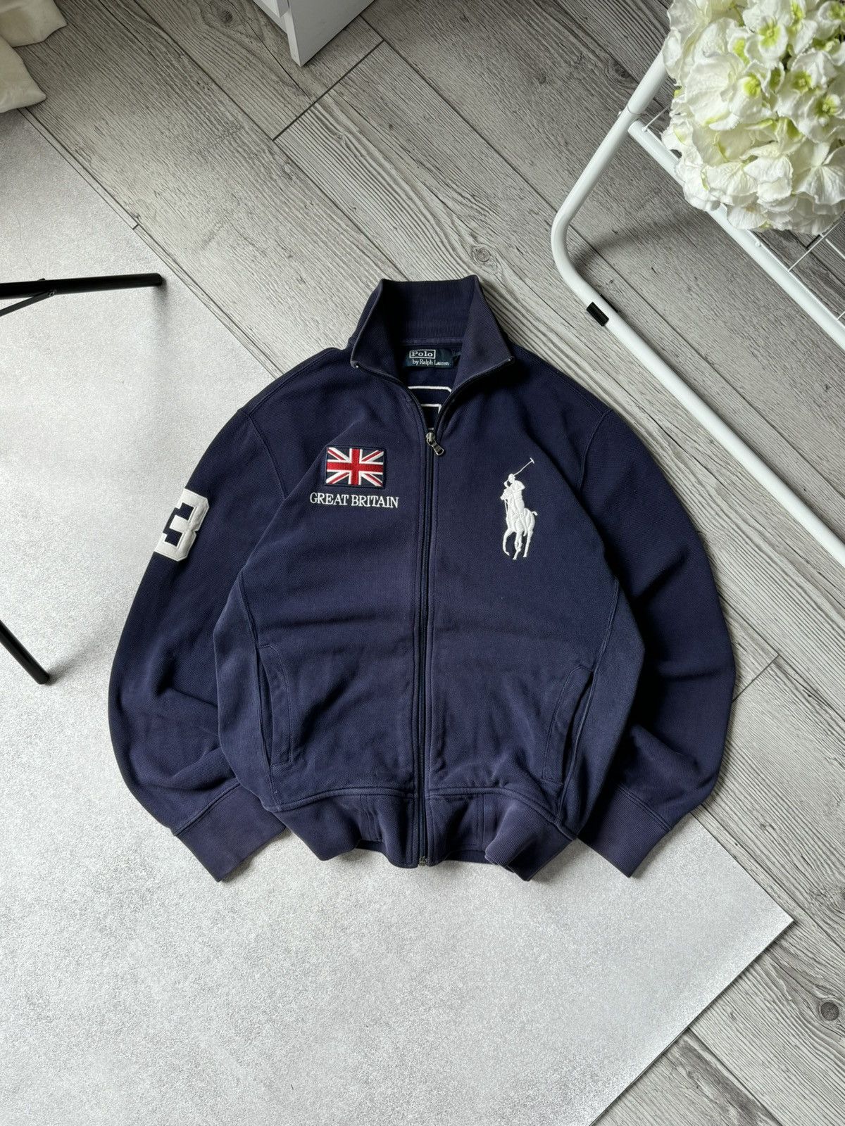 Polo Ralph Lauren × Streetwear × Vintage Vintage Polo Ralph Lauren Great Britain sweatshirts ...