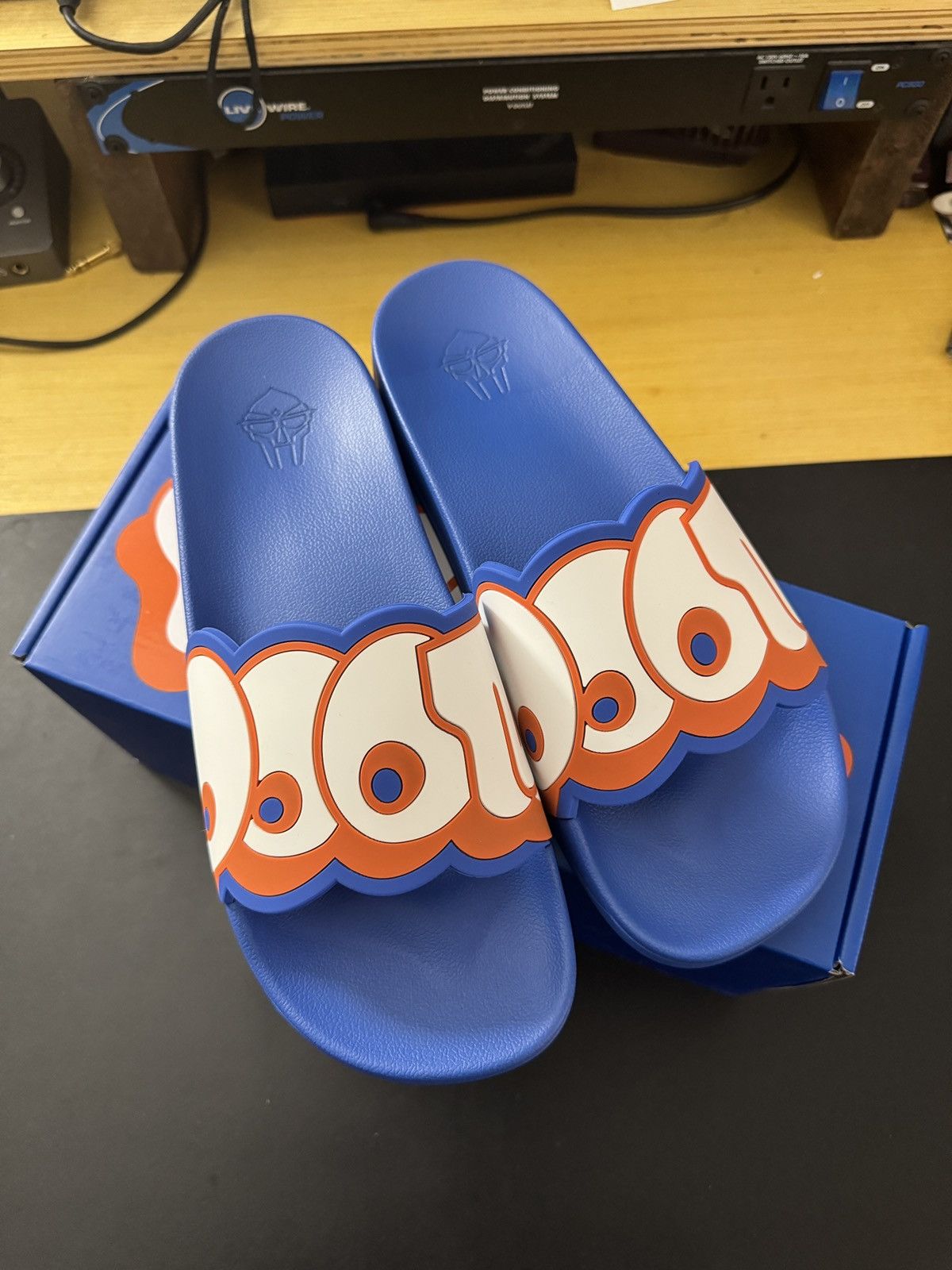 Mf Doom MF DOOM Throw Slides | Grailed