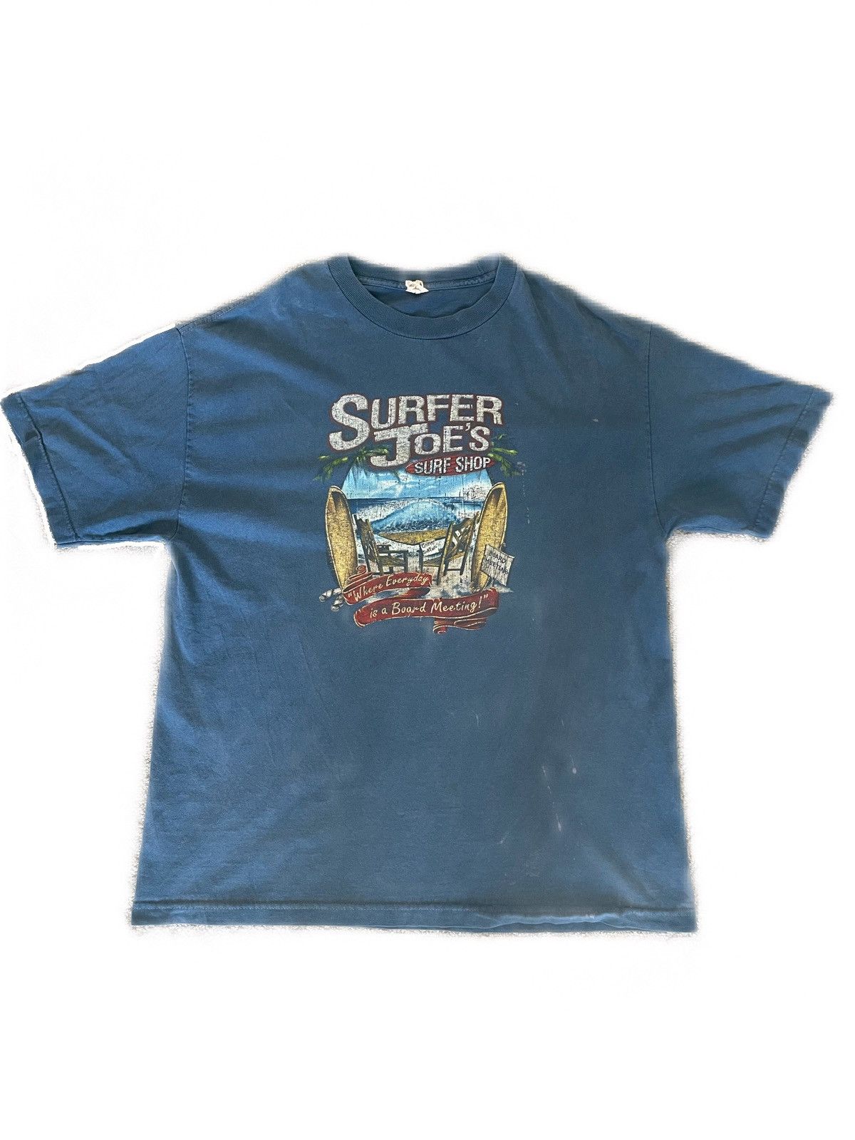 Streetwear × Surf Style × Vintage Vintage Surfer Joes Surf Shop tee ...