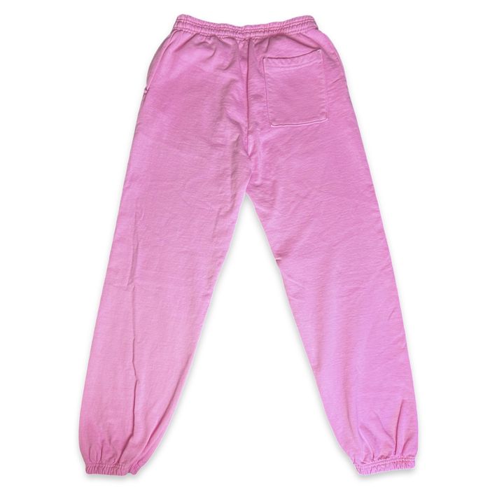 Designer SP5DER Pink Atlanta Star Web Sweatpants Spider Worldwide | Grailed