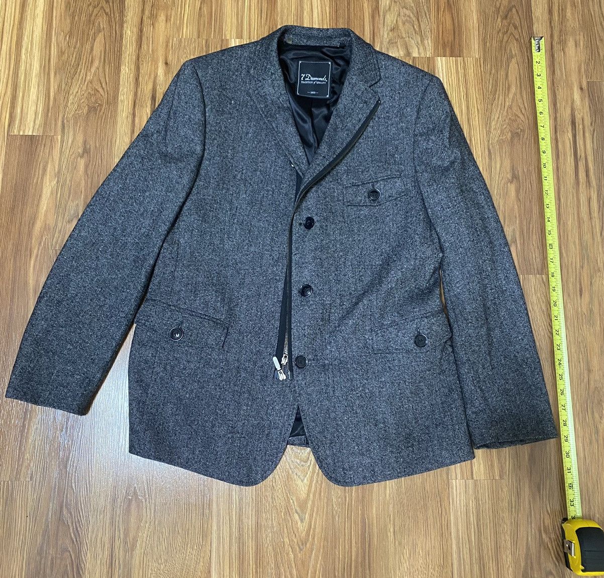 7 Diamonds × Luxury × Streetwear 7 Diamonds Downtown Overcoat | Grailed