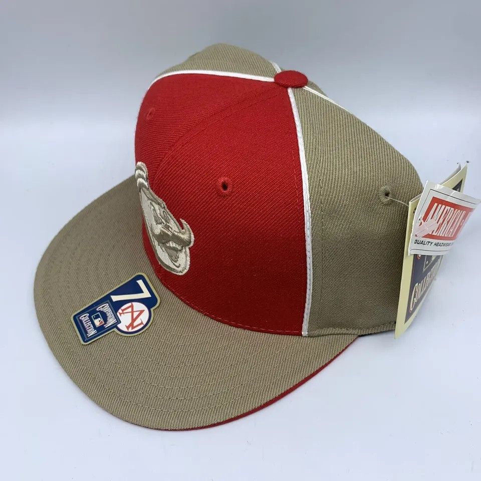 American Needle × MLB Cincinnati Reds Size 7 MLB American Needle Hat ...