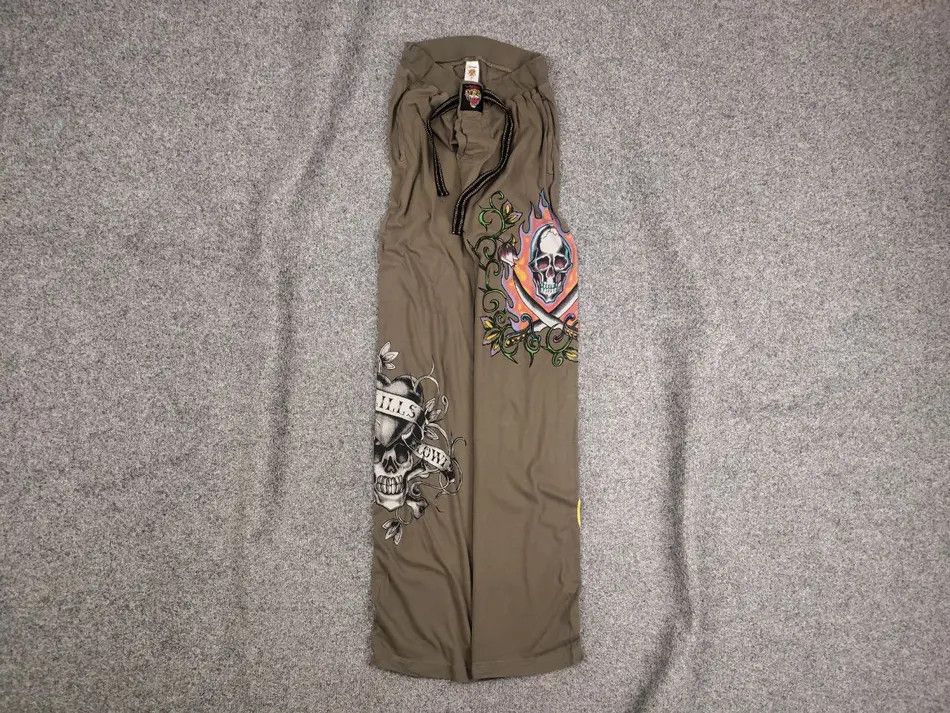 Ed Hardy Vintage Ed Hardy Y2K Tattoo Logo Design Oliver Trouser Pants ...