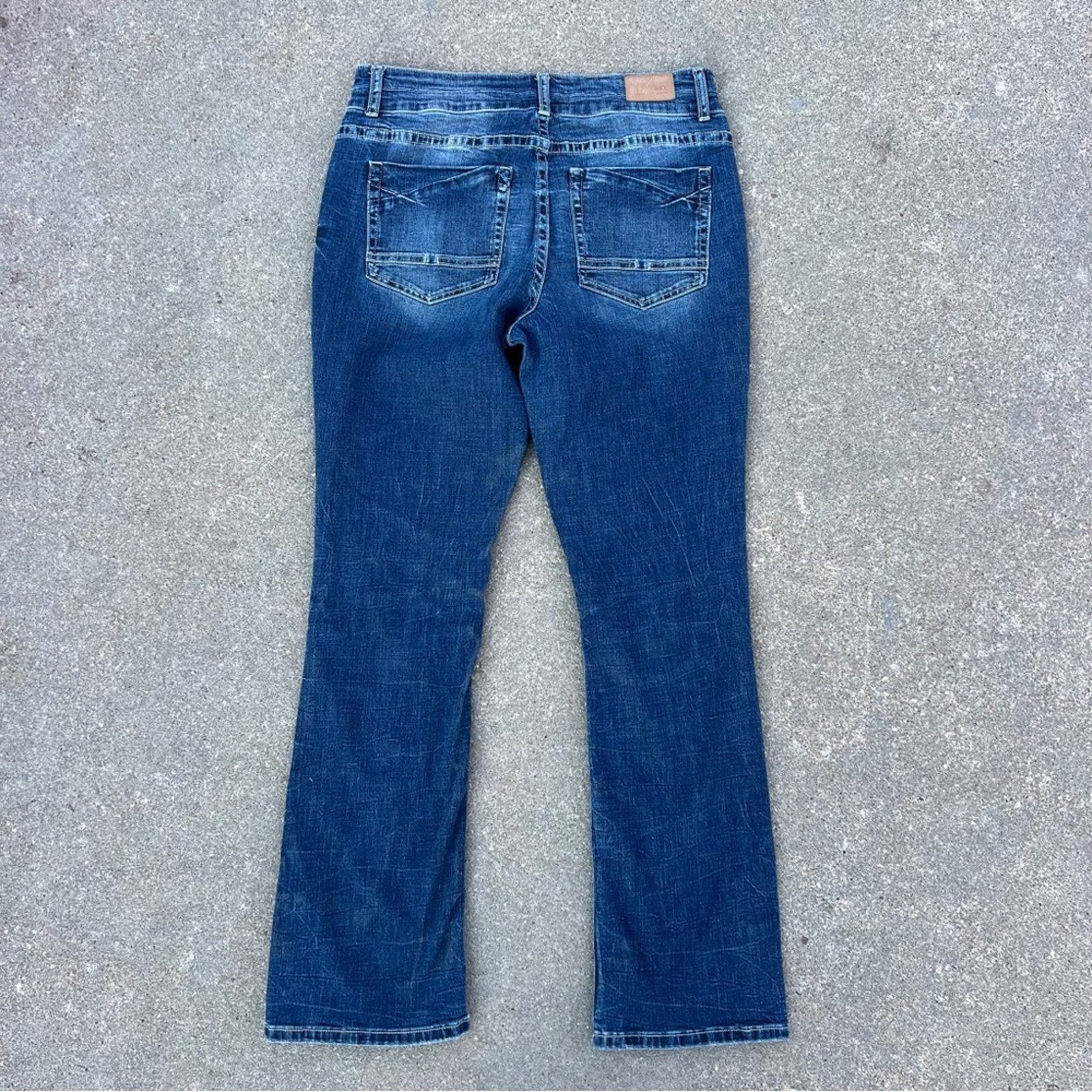 Bke BKE Gabby 29L curvy fit high-rise tailored boot cut jeans | Grailed