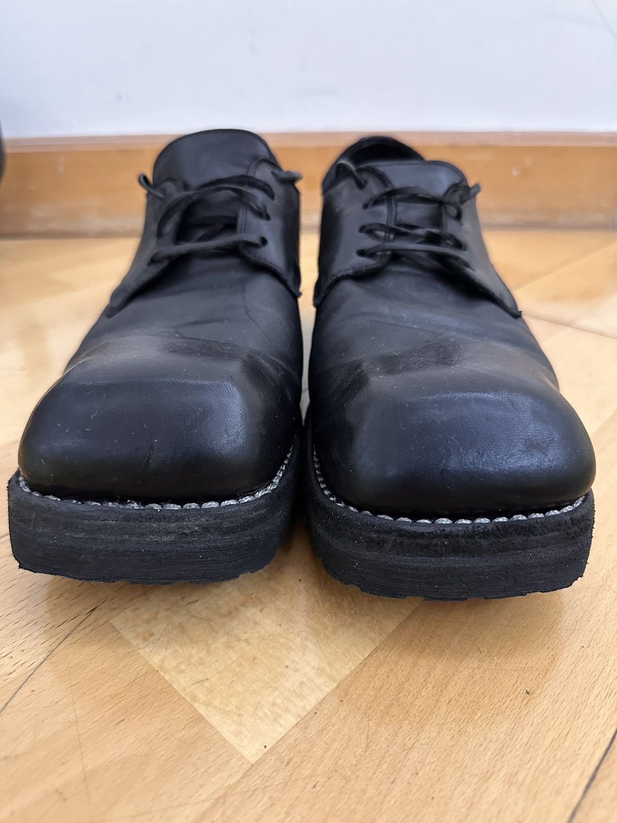 Guidi GUIDI 79082V SQUARE TOE DERBY | Grailed