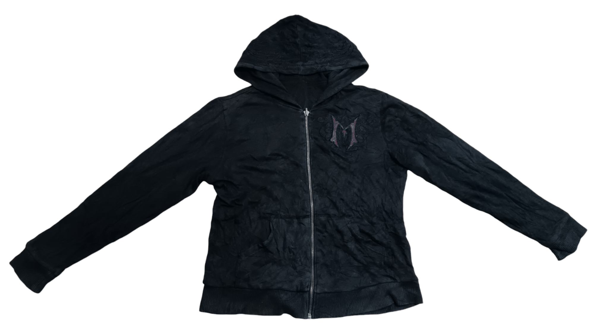 Japanese Brand × Monarchy MONARCHY EMBROIDERED REVERSIBLE HOODIE | Grailed