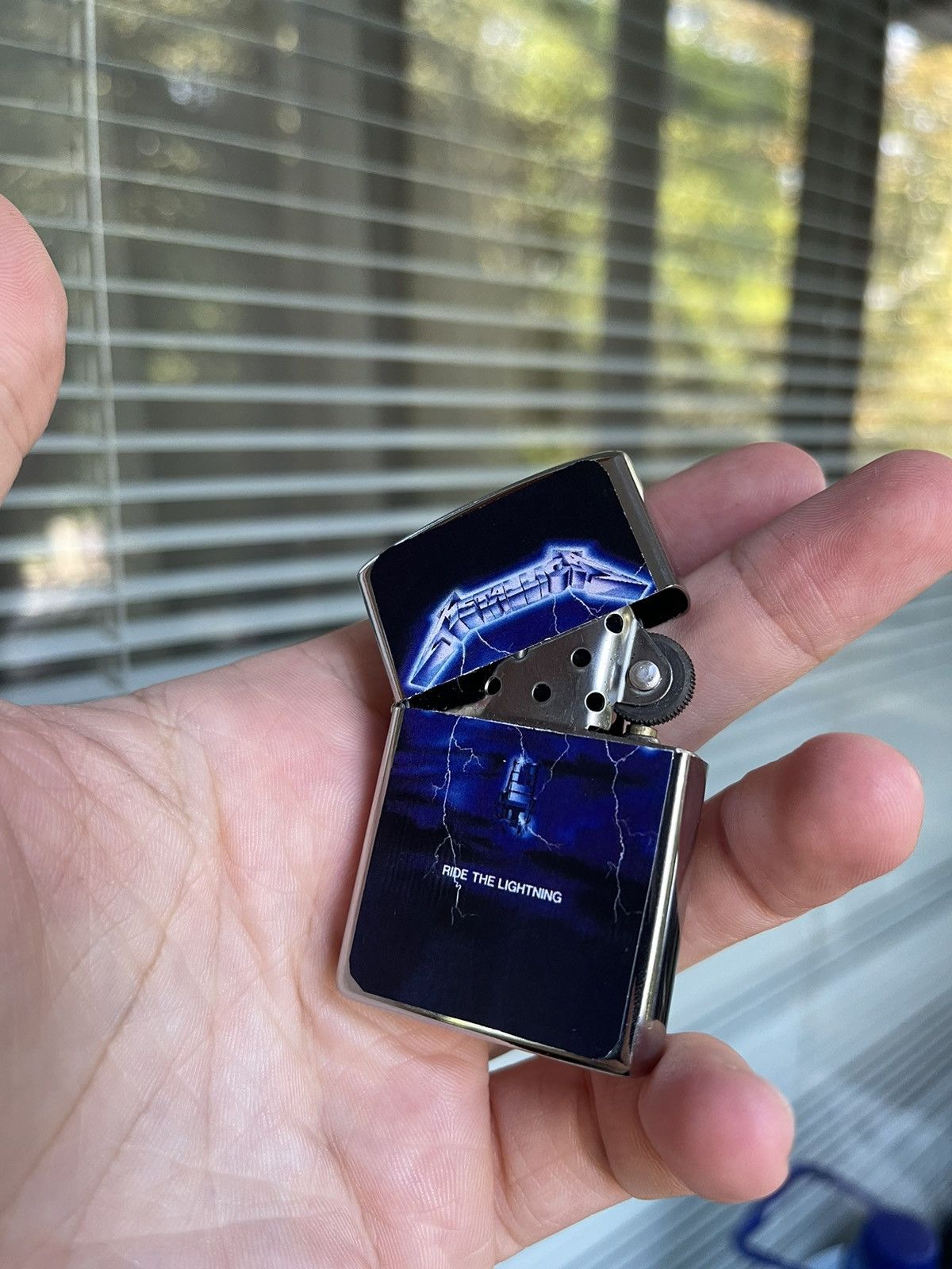 Metallica × Rare × Rock Band Metallica ride the lightning lighter 00s ...