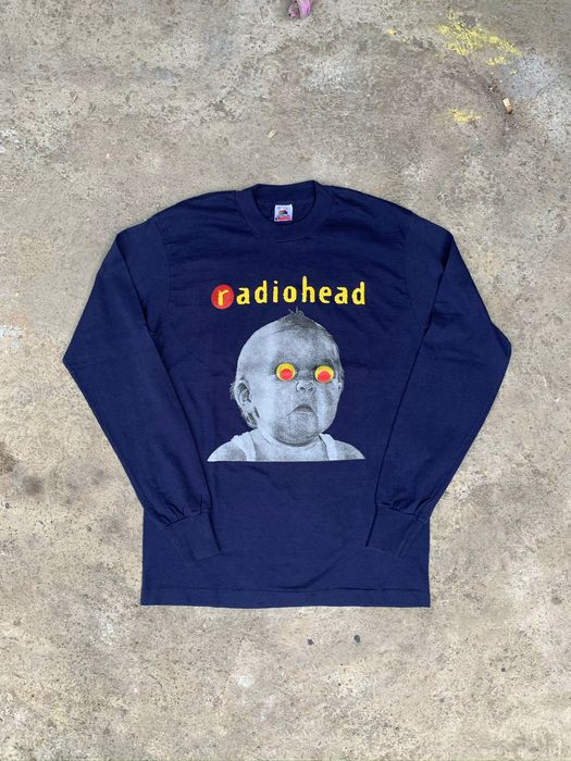 Vintage 1993 RADIOHEAD PABLO HONEY TOUR VINTAGE BOOTLEG LONGSLEEVES | Grailed