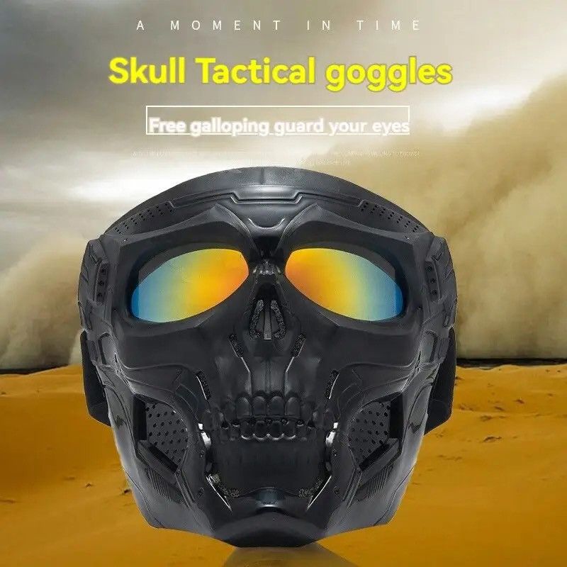 Other × Streetwear New Skull Riding Goggles Motorbike Mask | Grailed