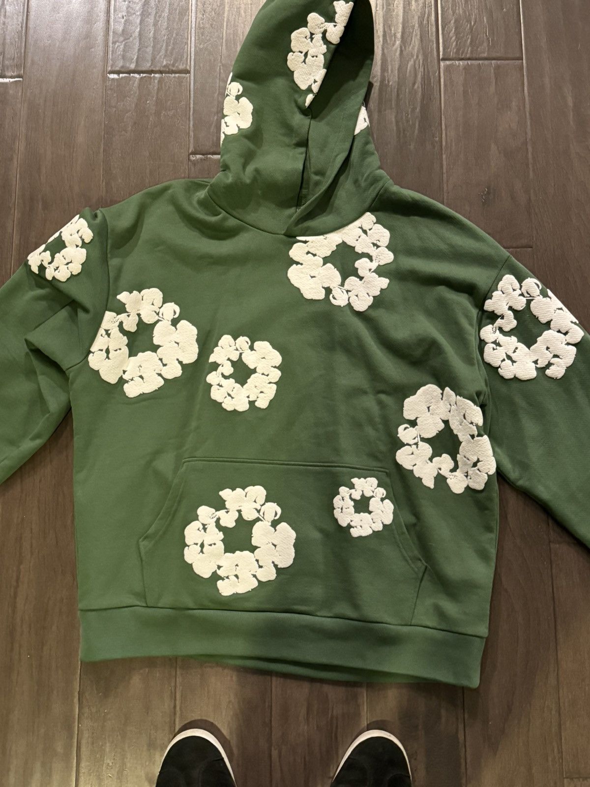Designer Denim Tears Hoodie (Green) | Grailed