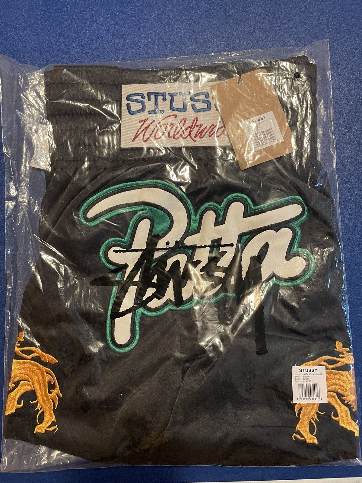 Stussy Patta x Stussy Boxing Shorts | Grailed