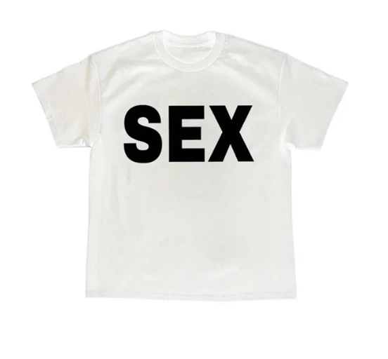 Archival Clothing × Avant Garde × Streetwear SEX tee | Grailed