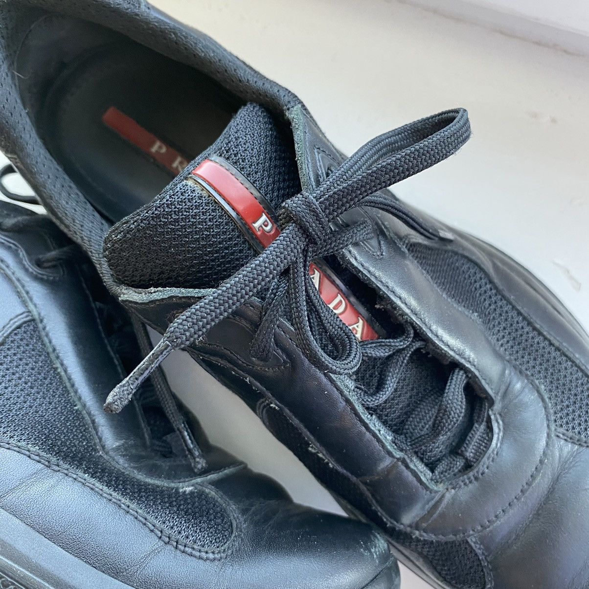 Luxury × Prada × Vintage Prada Americas Cup Sneaker | Grailed