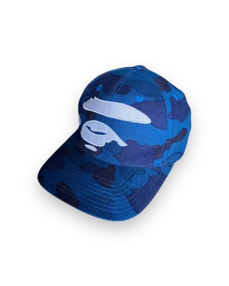 Bape Saru Face Abc Camo Snapback Cap | Grailed
