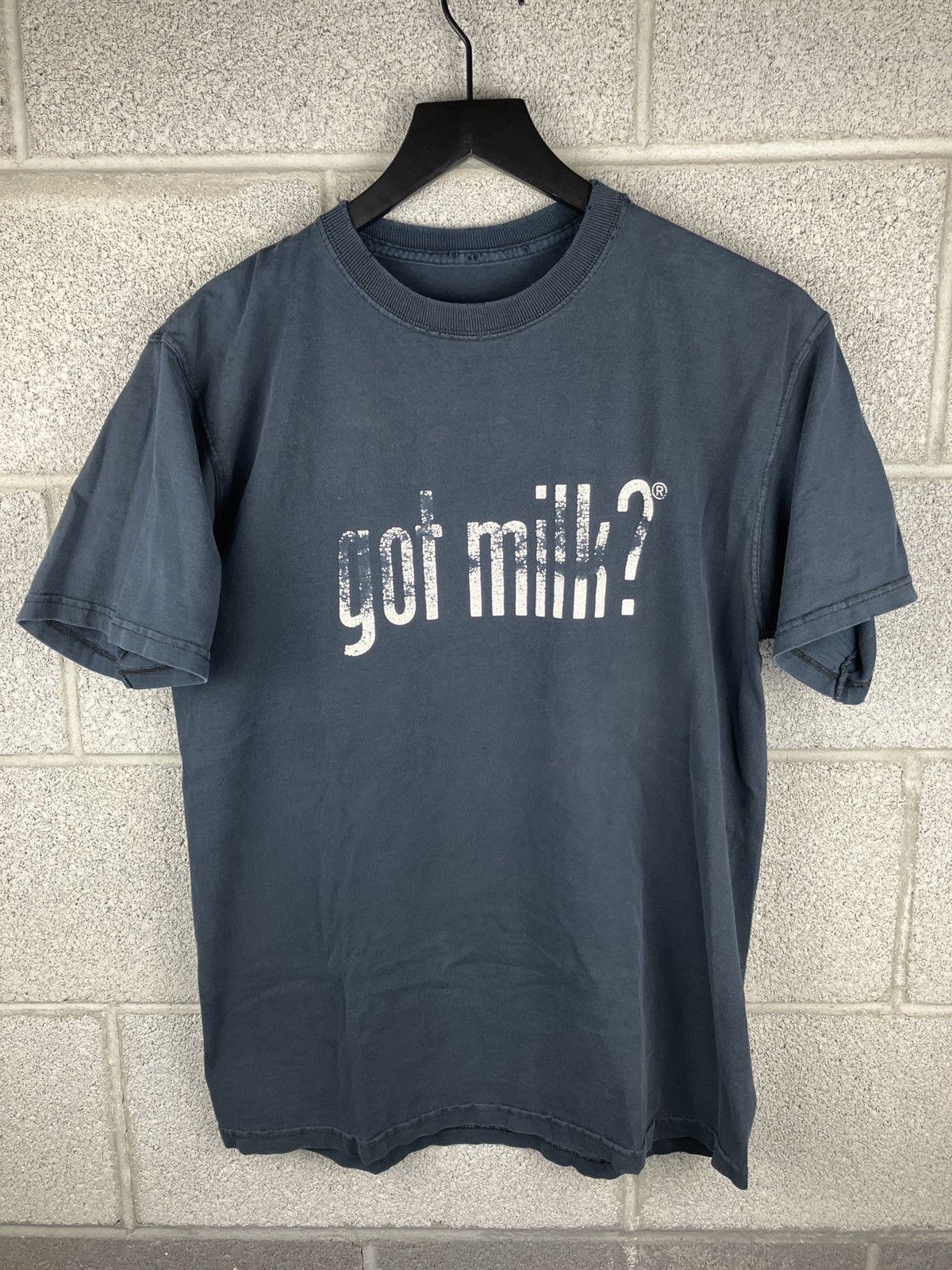 Streetwear × Vintage VINTAGE 90s THRASHED Got Milk? Tee Y2K | Grailed