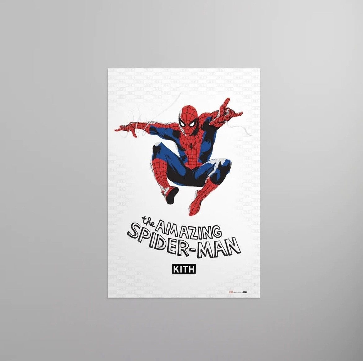 Kith × Marvel Comics RARE Kith x Amazing Spider-Man Poster | Grailed