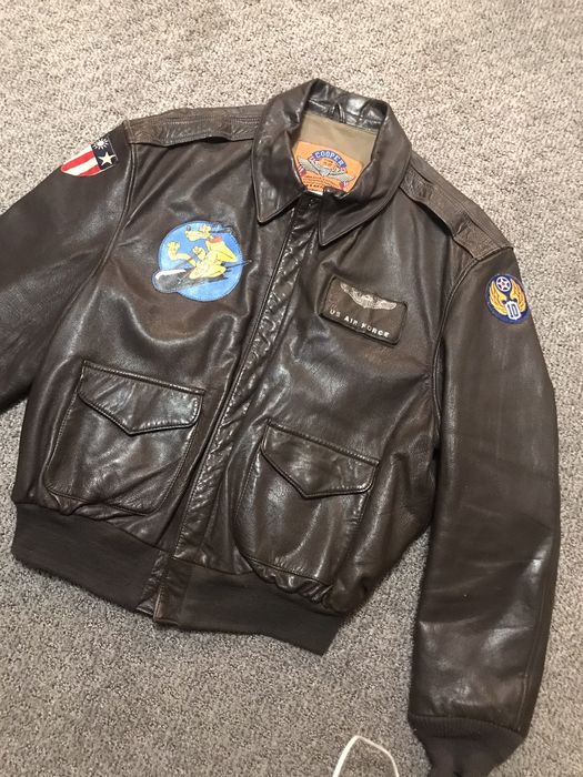 Reese Cooper A-2 leather flight jacket ww2 10AAF Flying Tigers | Grailed