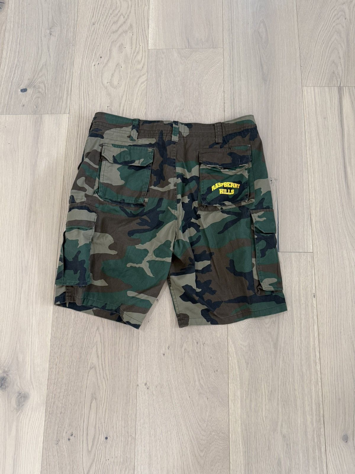 The GV Gallery Raspberry Hills Camo Shorts | Grailed