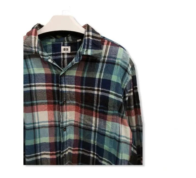 Flannel × Japanese Brand × Streetwear Japanese Brand Uniqlo Plaid ...