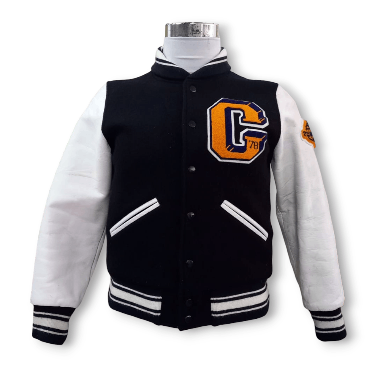 Japanese Brand Vintage OZONE COMMUNITY Patched Letterman Varsity Jacket ...