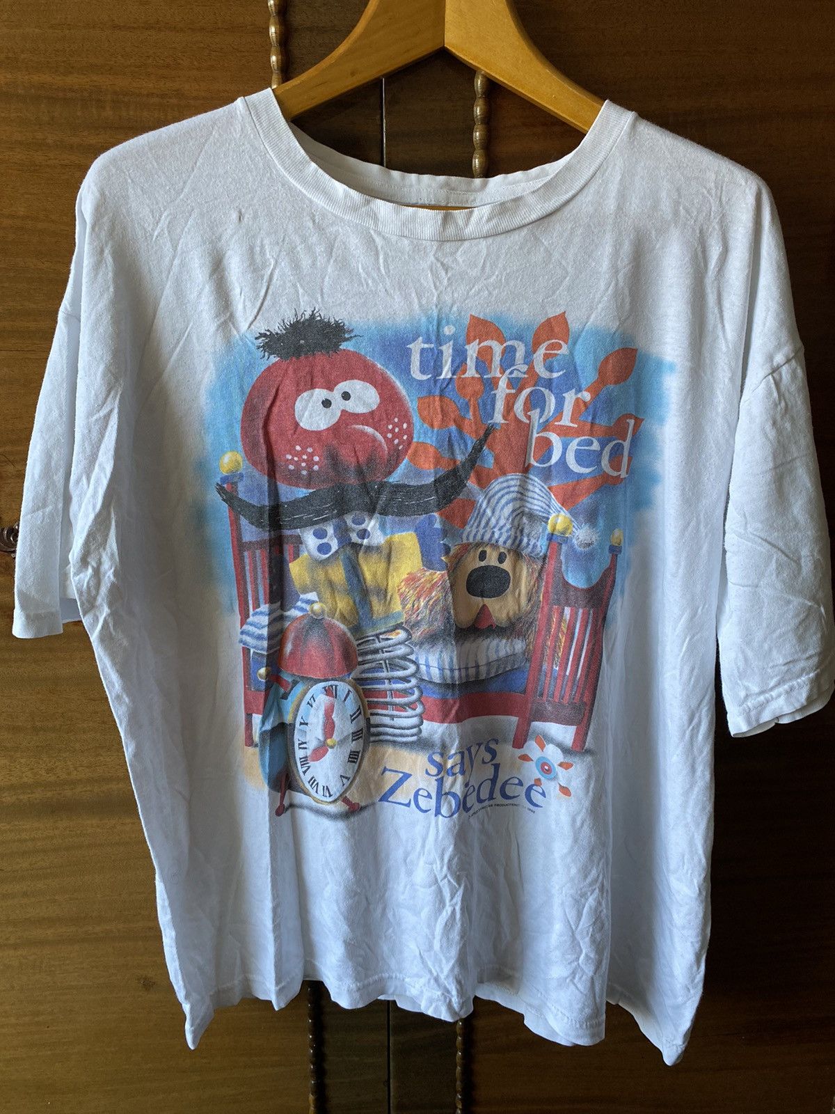 Vintage Vintage 1992 The Magic Roundabout Zebedee Shirt | Grailed