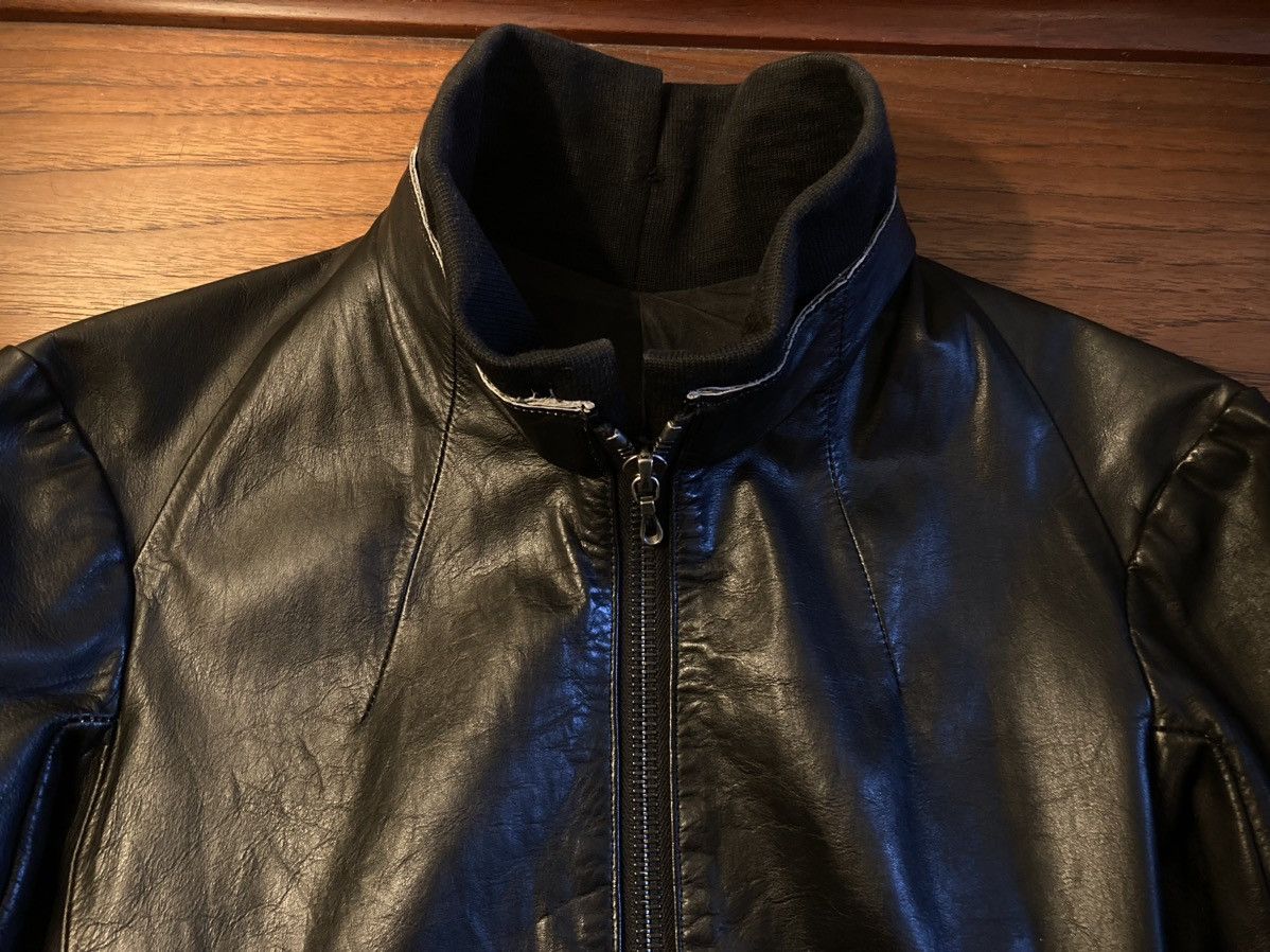 Devoa Horse Leather Jacket Black | Grailed