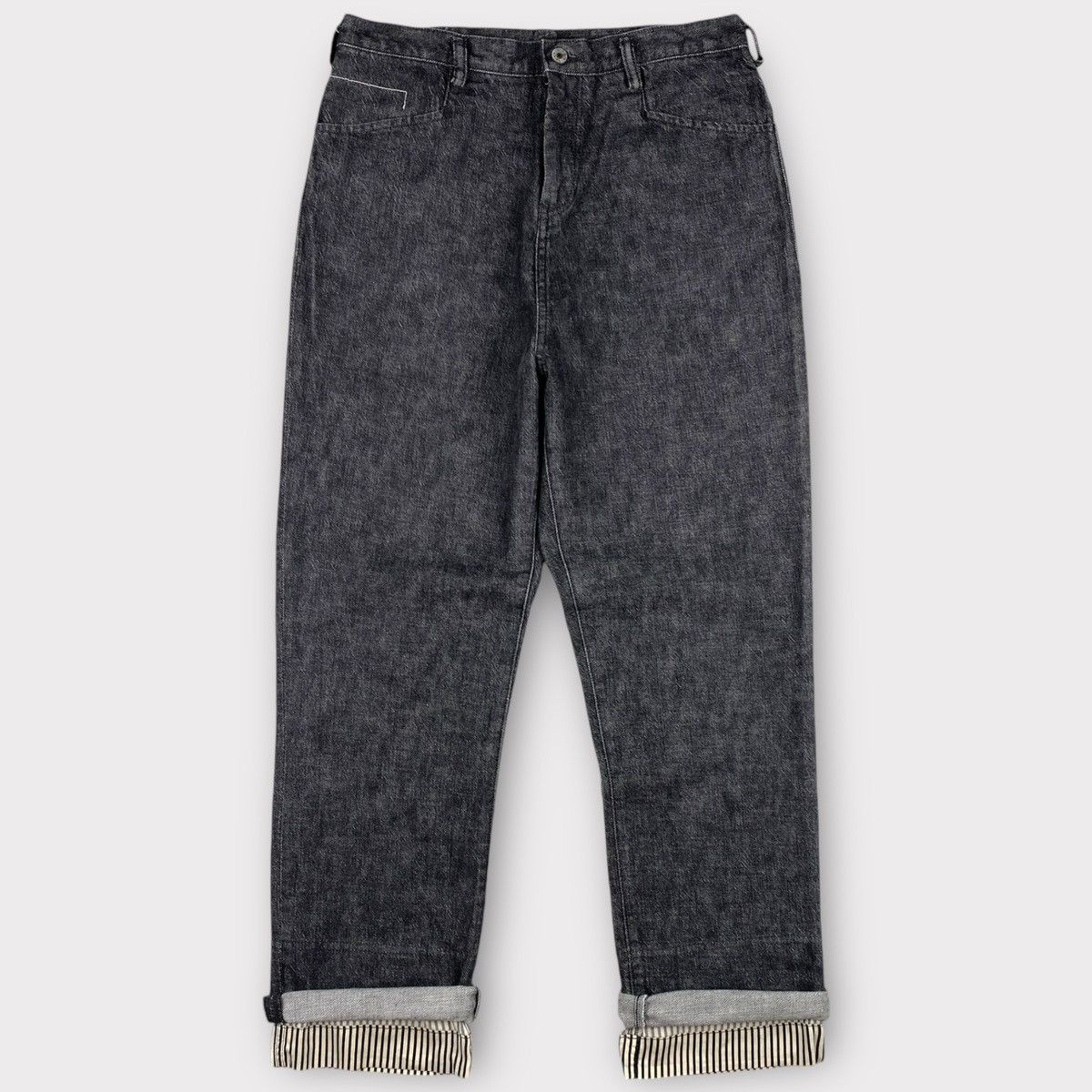 Yohji Yamamoto Yohji Yamamoto Y's - Double Hem Black and White Lining ...