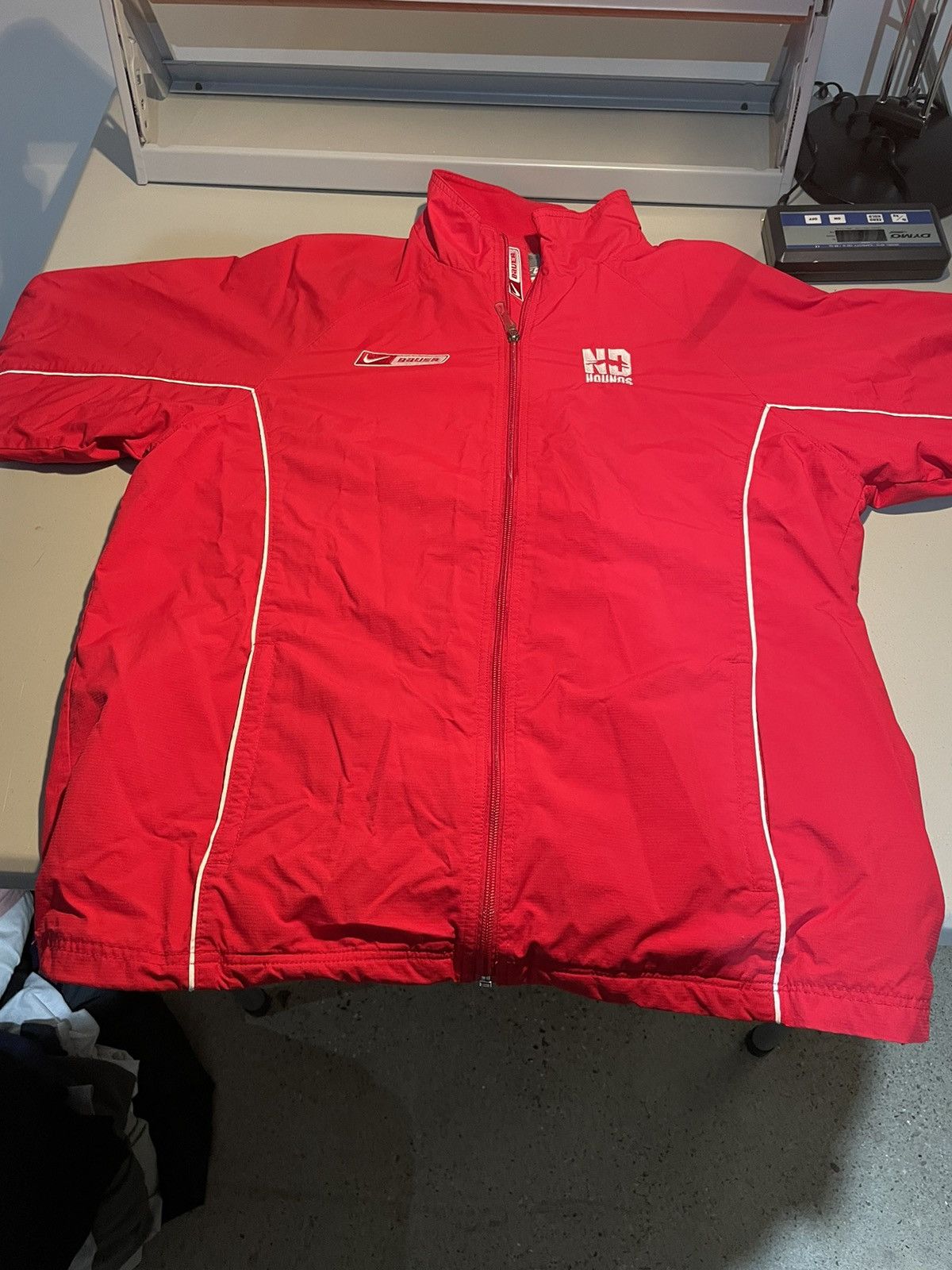 Nike × Streetwear × Vintage Nike x Bauer vintage hockey jacket | Grailed