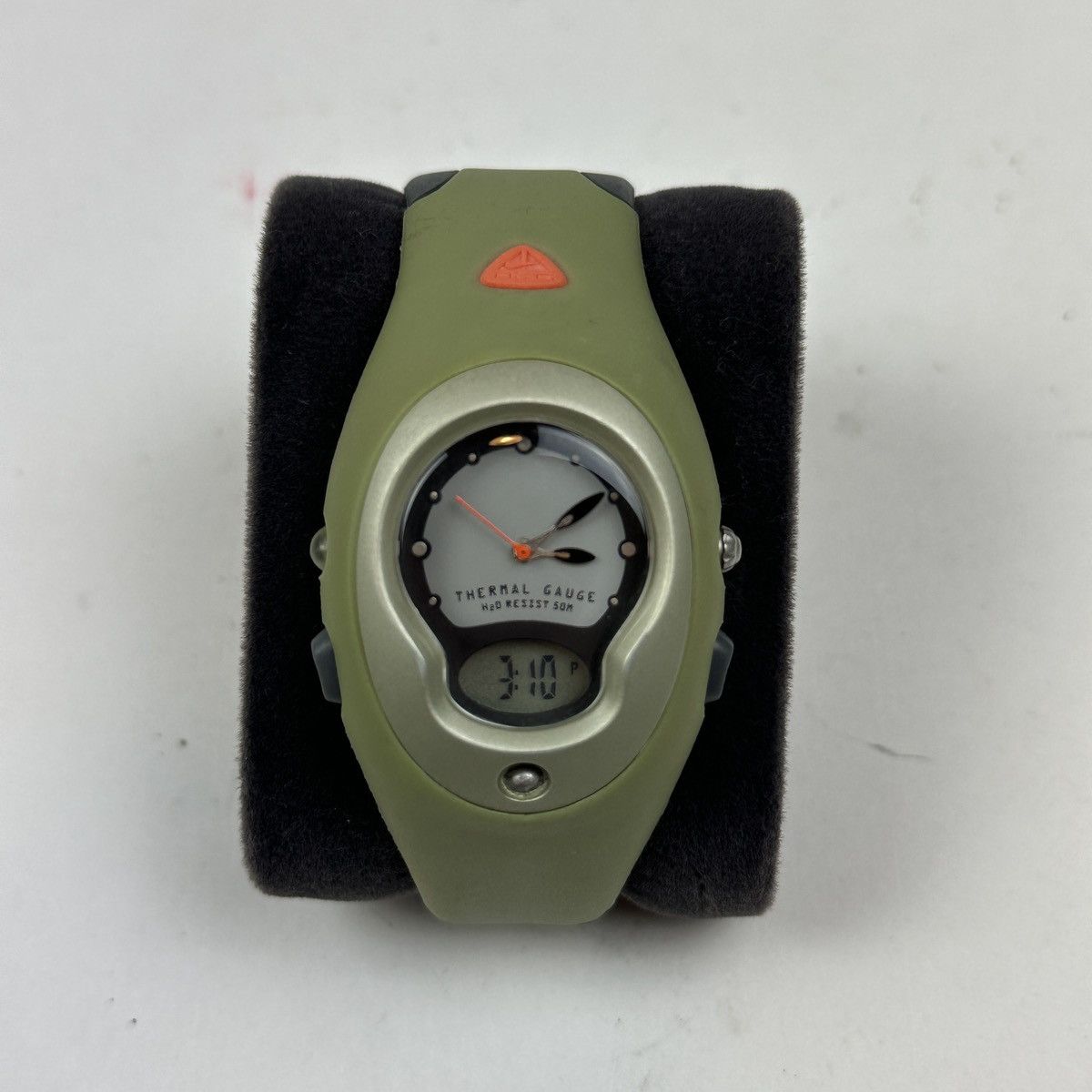 Nike RARE Vintage Nike ACG Thermal Gauge Dual Time Watch | Grailed