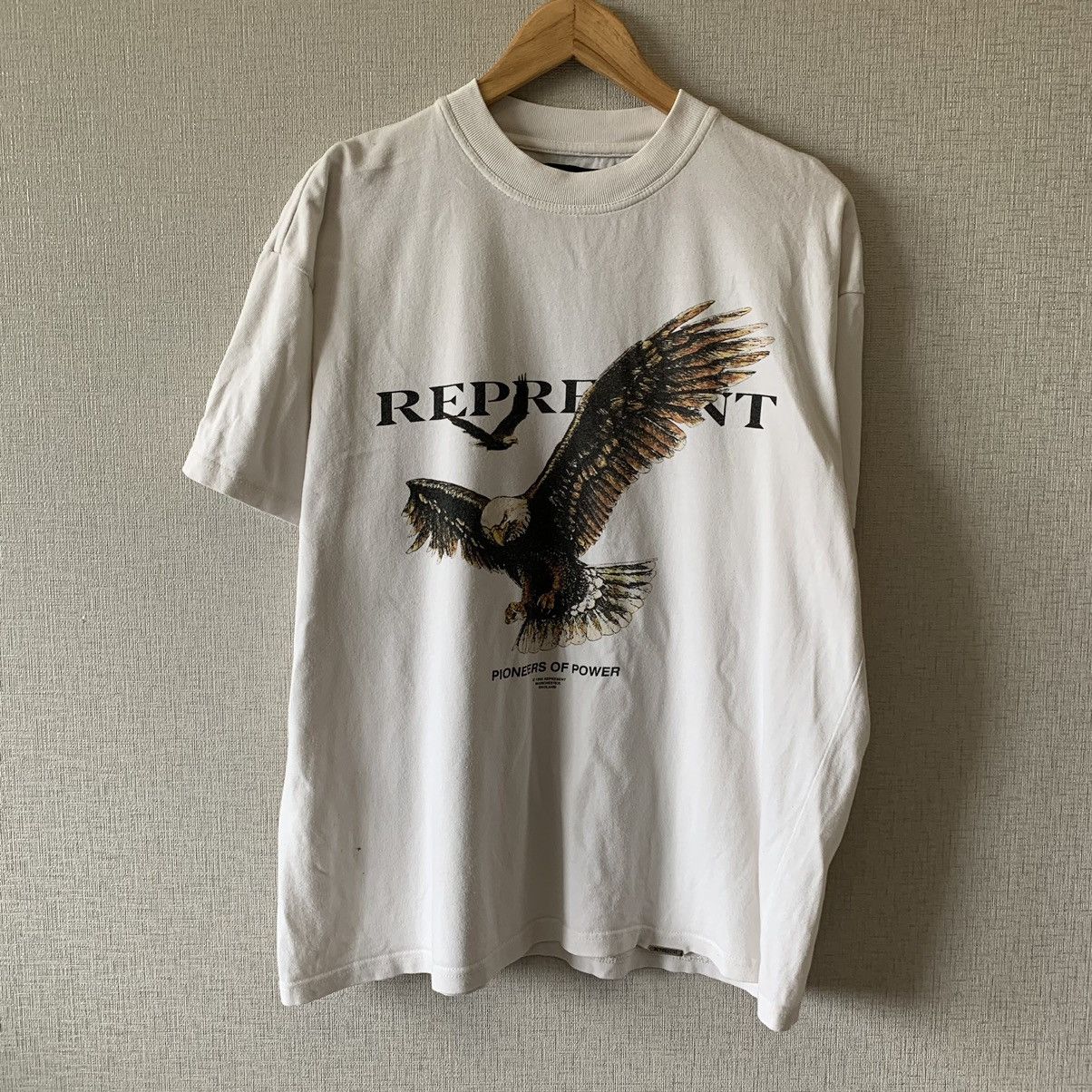 Represent Clo. Pioneers of power t-shirt | Grailed