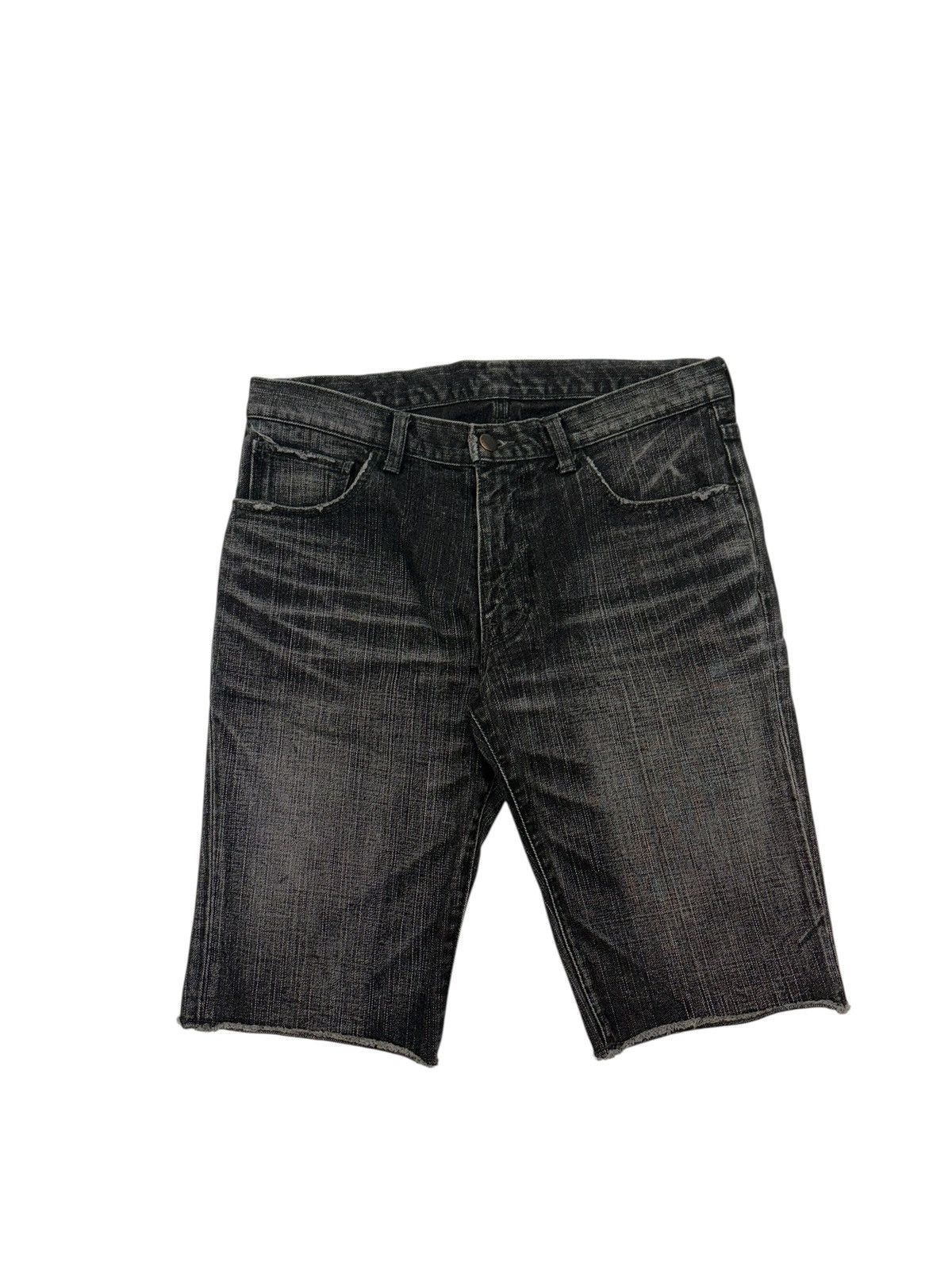 Number (N)ine Number Nine SS04 faded black slim short | Grailed
