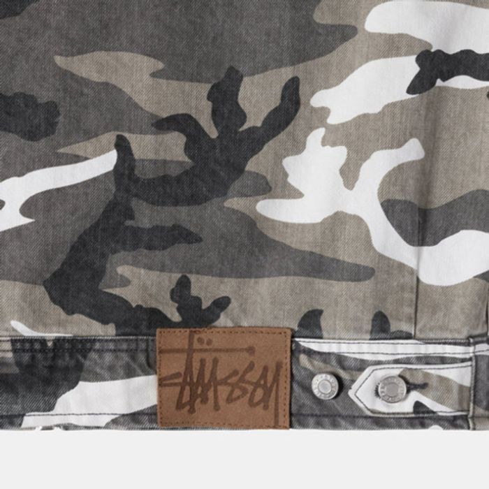 Stussy Stussy Zip Work Jacket Camo | Grailed