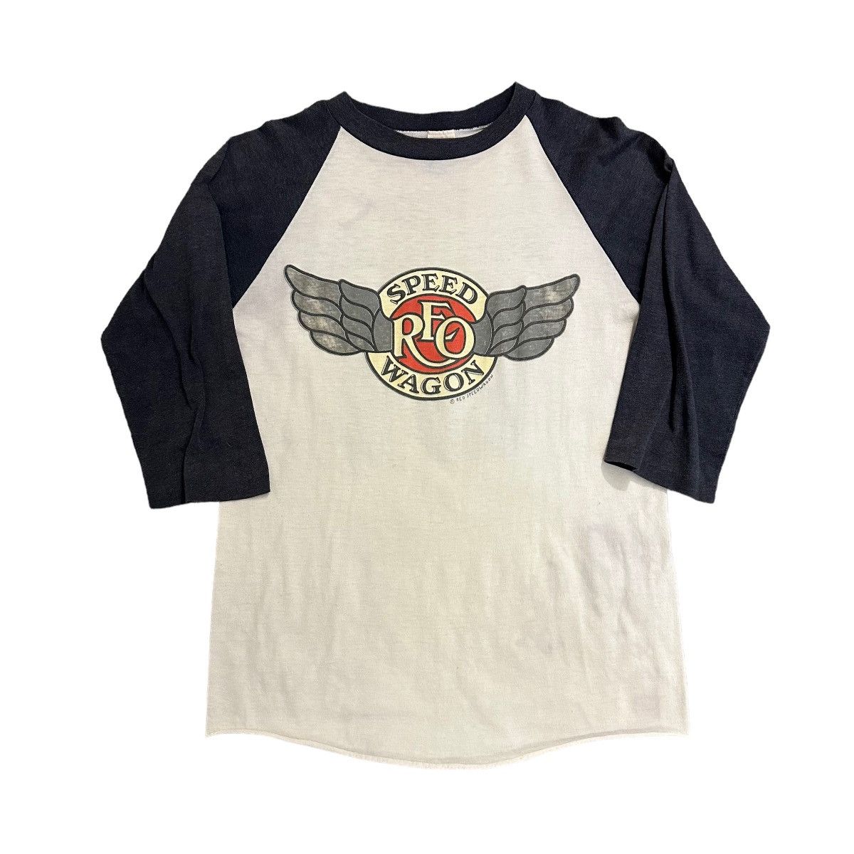 Band Tees × Made In Usa × Vintage Vintage REO Speedwagon 1981 Raglan ...