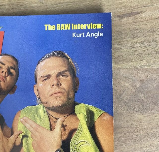 Vintage WWF RAW 2000 HARDY BOYZ MAGAZINE - SEPT 2000 | Grailed