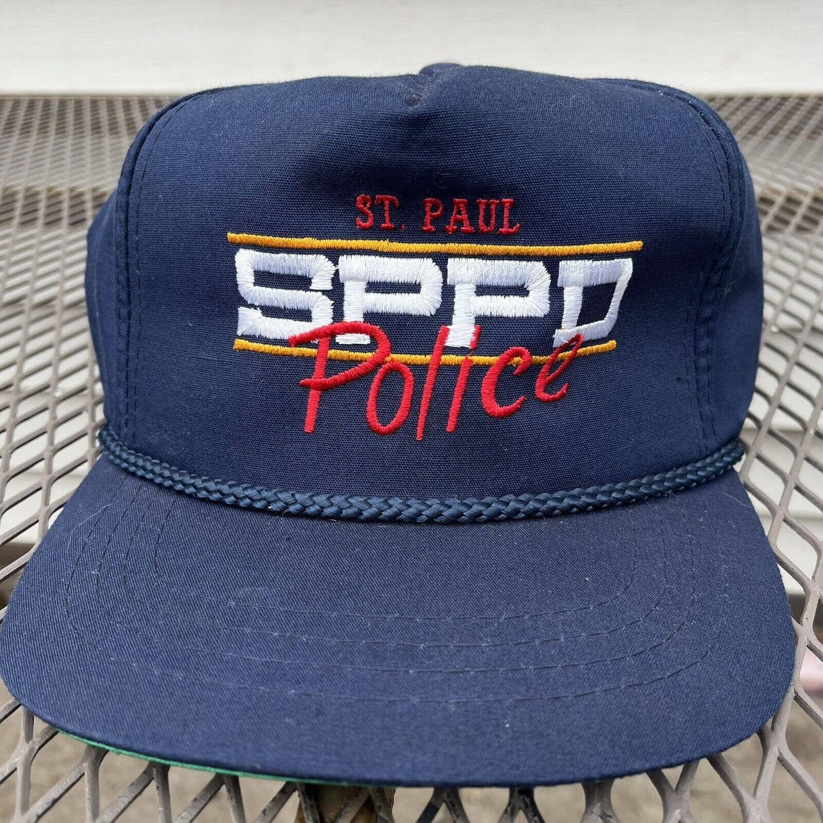 Other Vintage St Paul SPPD Police Hat Rope SnapBack Cap Minnesota | Grailed