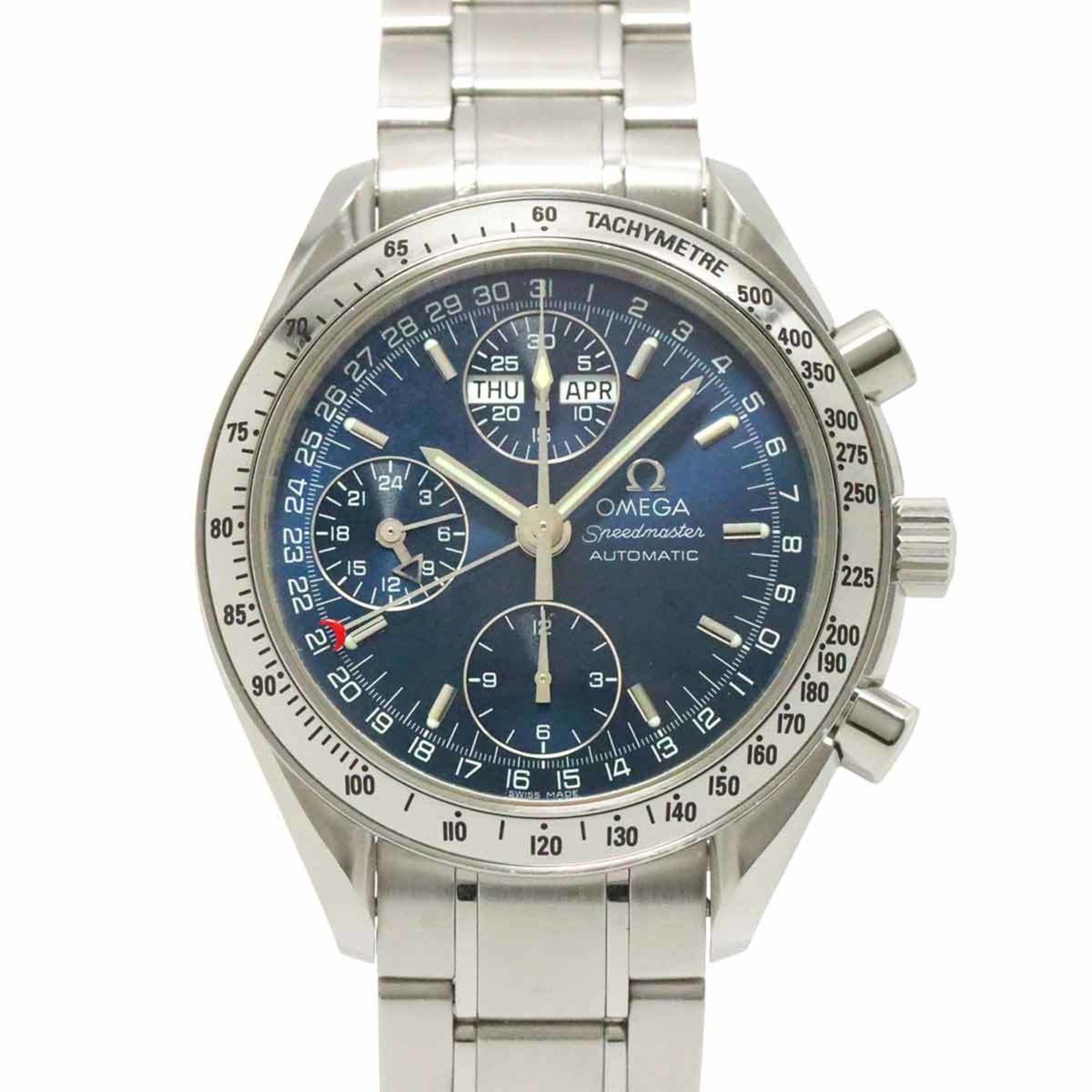 Omega OMEGA Speedmaster Triple Calendar 3523 80 Men's Watch Blue ...