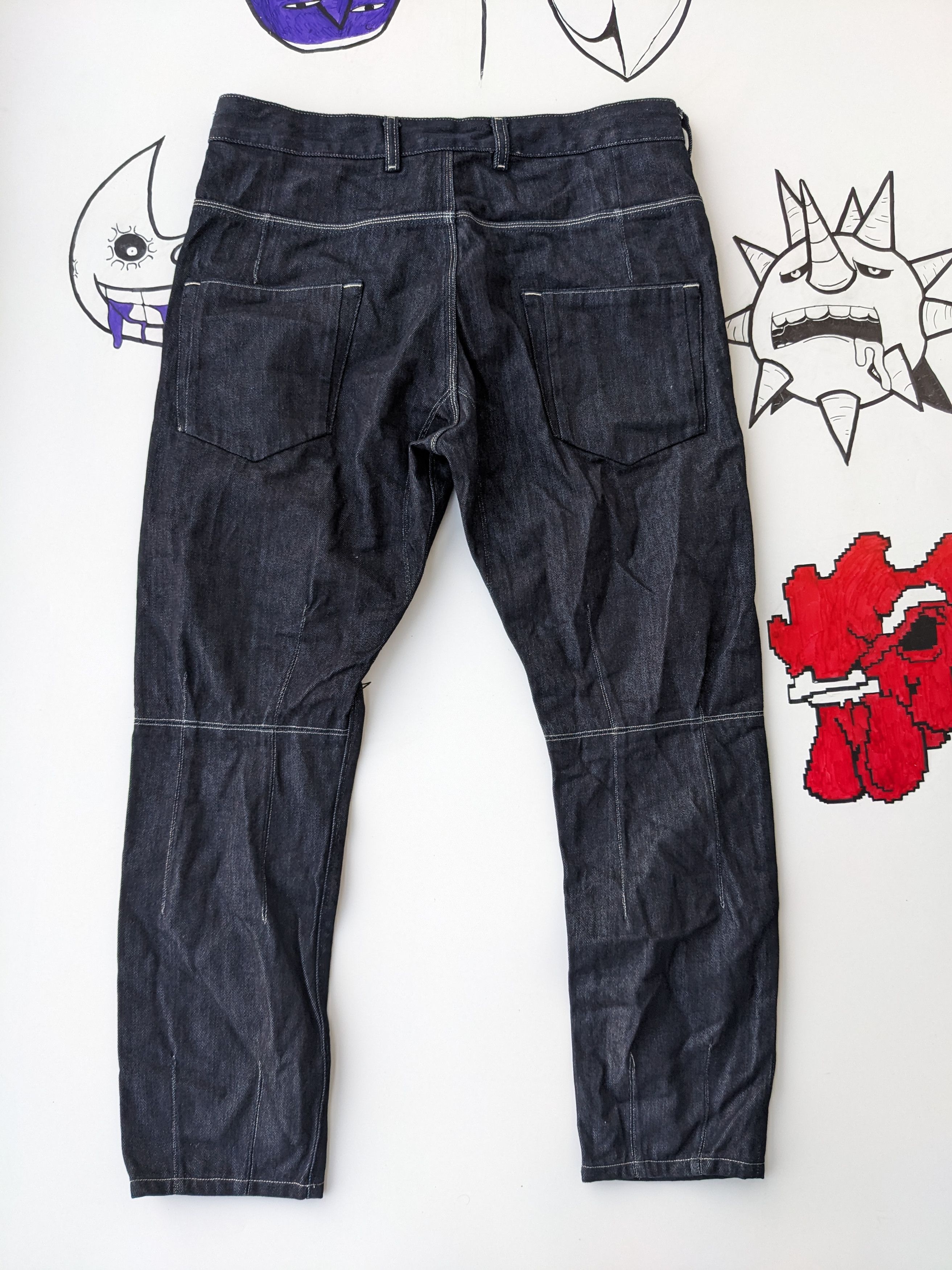 Diesel S/S11 sample Diesel black gold denim pants | Grailed