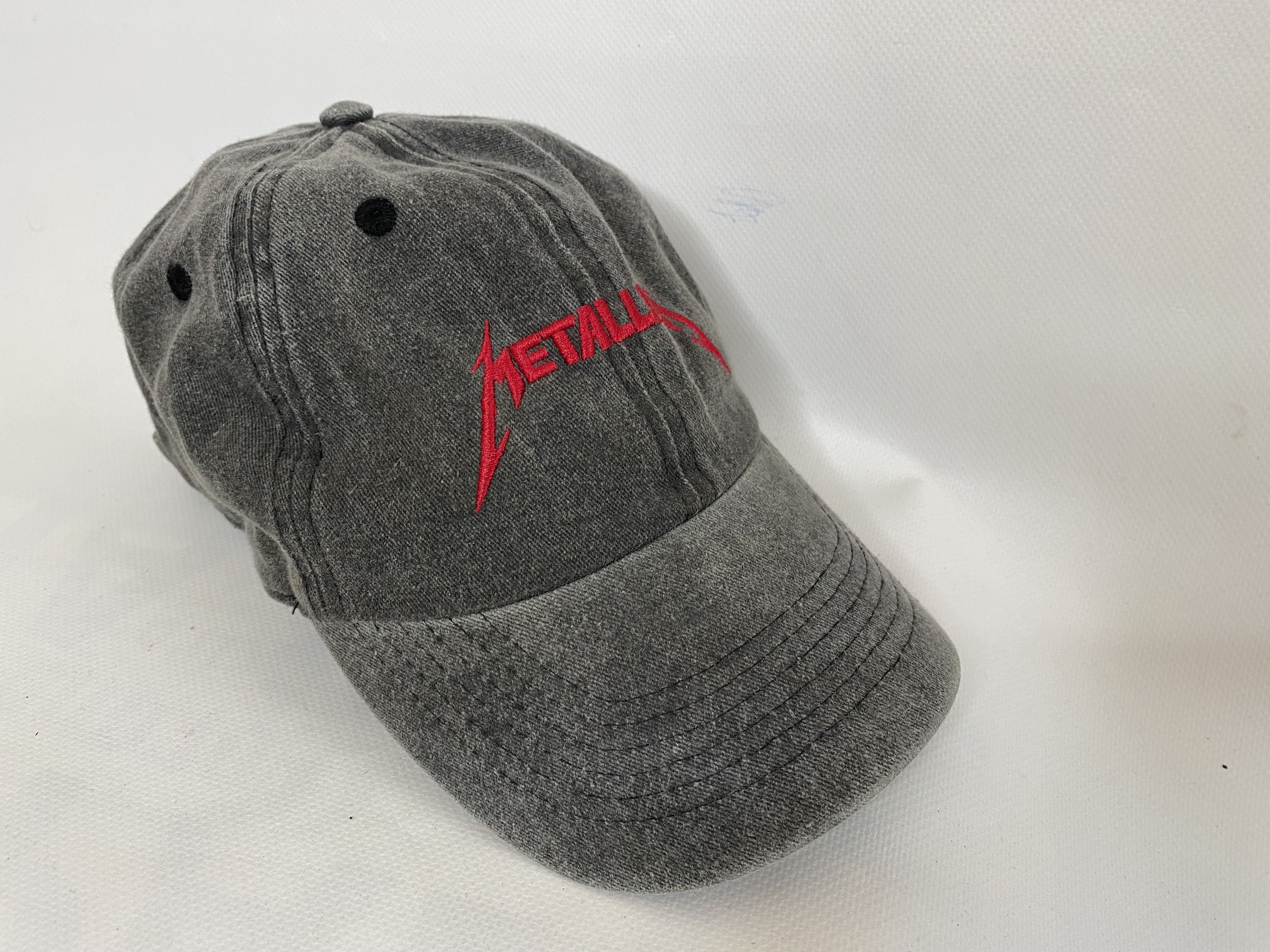 Vintage 90s METALLICA HAT CAP CLASSIC CONCERT TOUR STRAPBACK STYLE ...