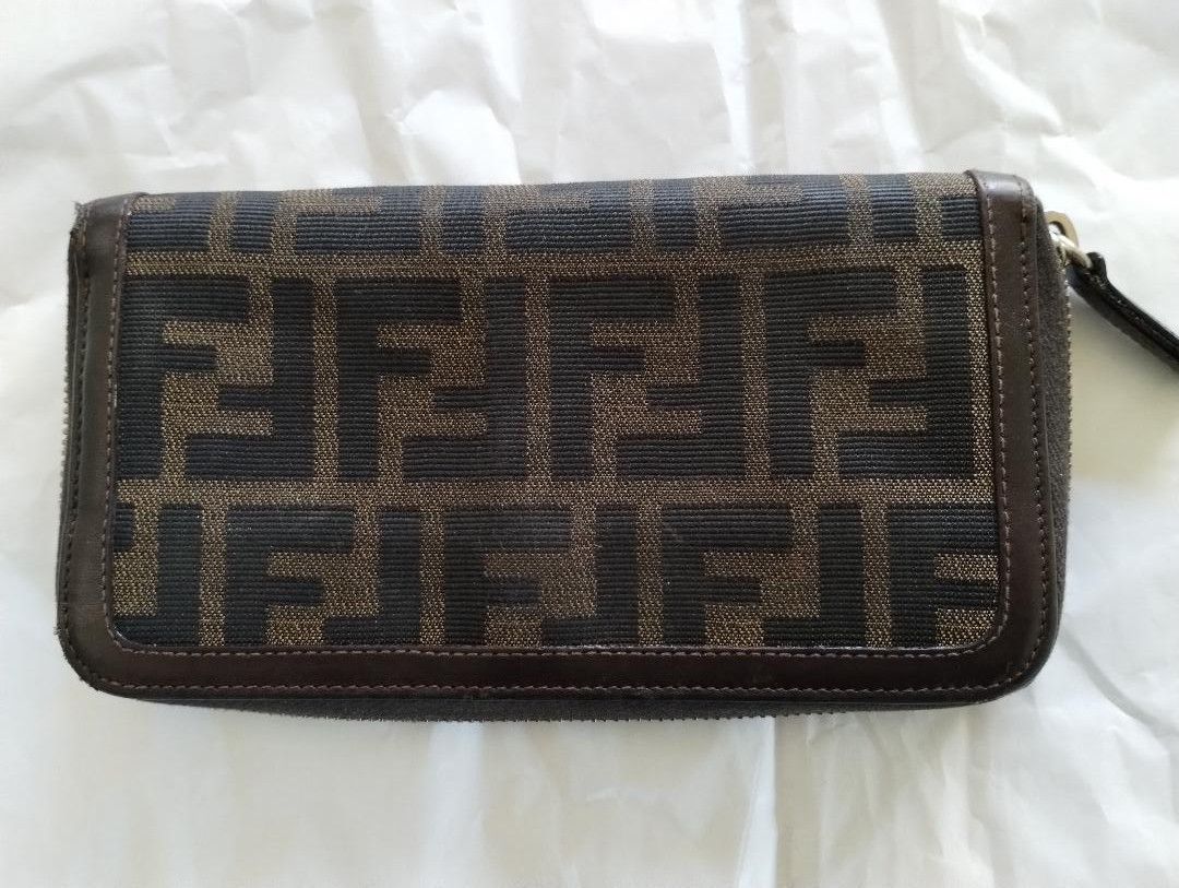 Fendi Authentic Signature Logo Wallet | Grailed