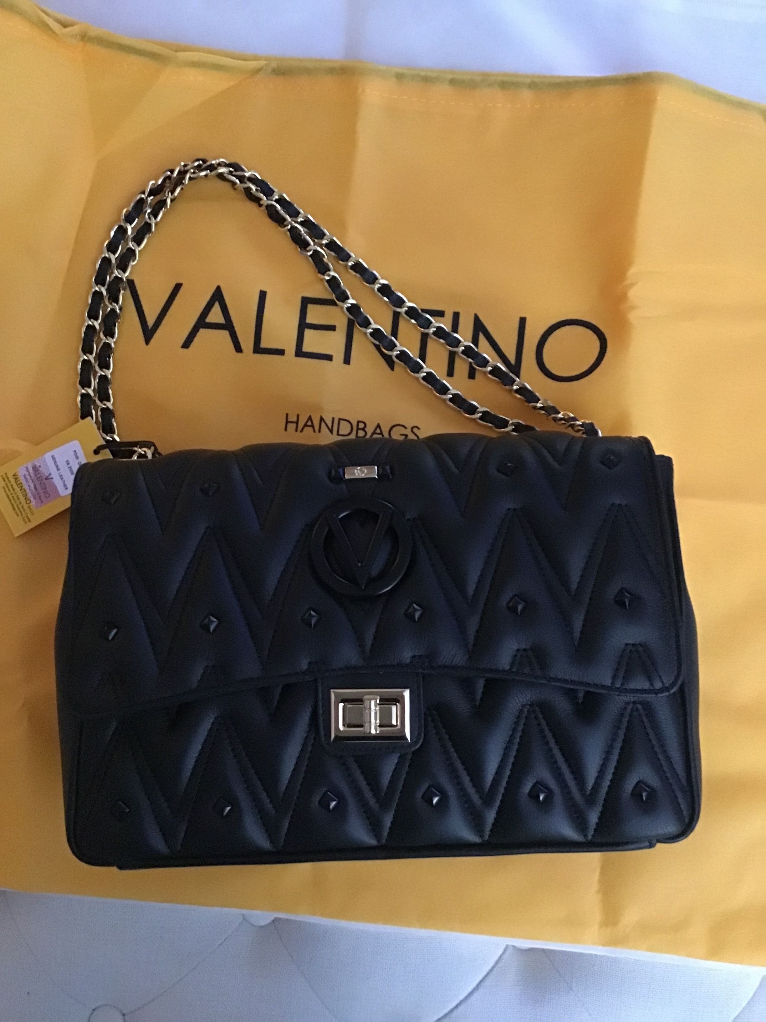 Mario Valentino POSH DIAMOND STUDDED SHOULDER BAG | Grailed