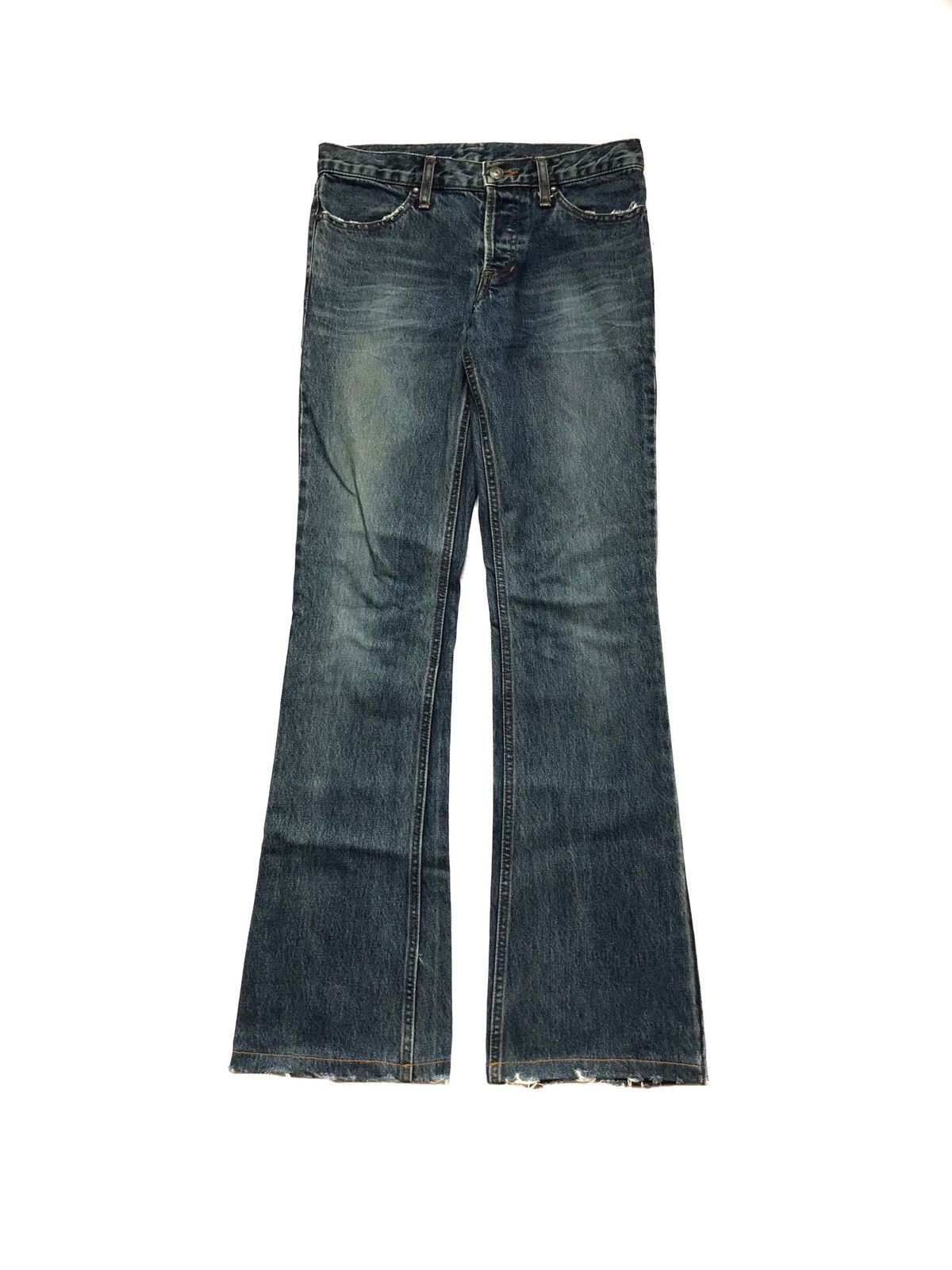 Japanese Brand × Shellac SHELLAC FLARE JEANS | Grailed